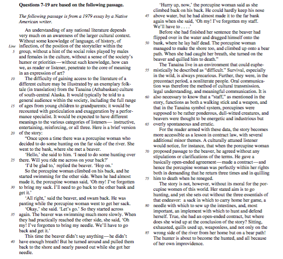 The 3 Types of SAT Reading Passages You Should Know · PrepScholar