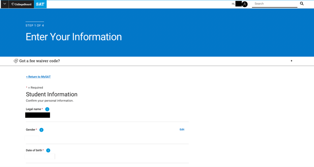 Step-by-Step Guide With Pictures: SAT Registration · PrepScholar
