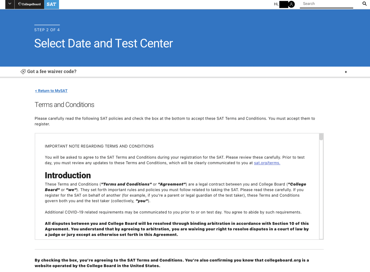 Step-by-Step Guide With Pictures: SAT Registration · PrepScholar