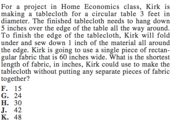 Circles on ACT Math: Geometry Formulas and Strategies · PrepScholar