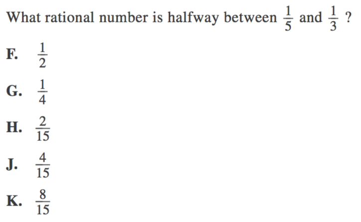 Complete Guide to Fractions and Ratios in ACT Math · PrepScholar