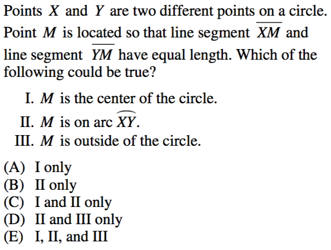 Circles on SAT Math: Formulas, Review, and Practice · PrepScholar
