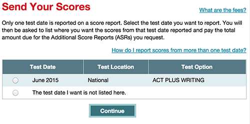 How to Send ACT Scores to Colleges · PrepScholar