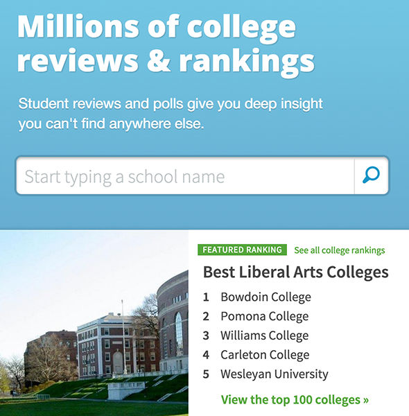 The Best College Search Websites, Reviewed (Top 10) · PrepScholar
