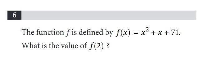 SAT Function Questions · PrepScholar