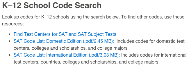 CEEB Code Lookup: Step-by-Step Guide · PrepScholar