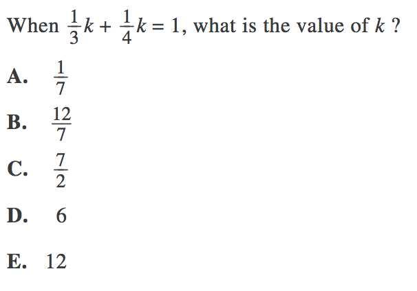 Single Variable Equations in Algebra: ACT Math Strategies · PrepScholar
