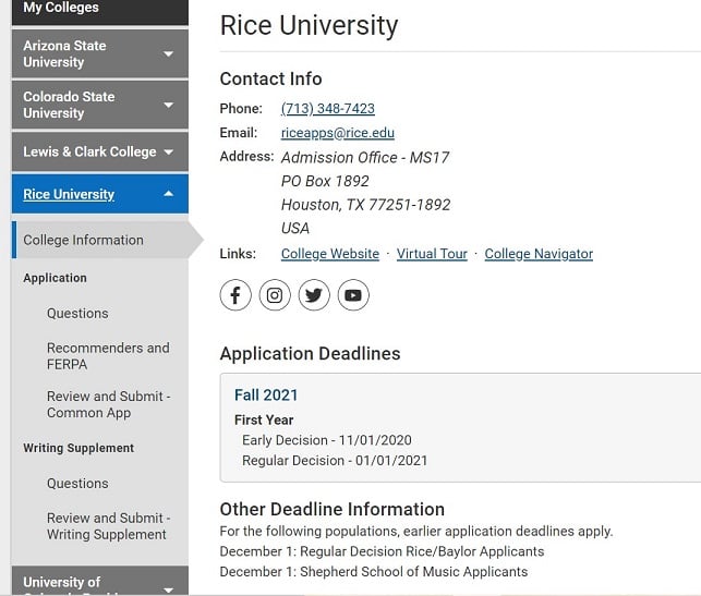 Common App Instructions: How to Add Colleges and More · PrepScholar