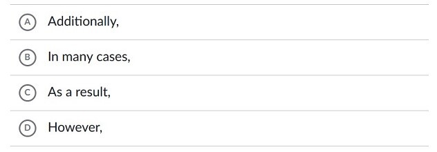 Transition Questions on SAT Reading and Writing: Tips, Examples