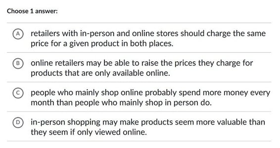 Transition Questions on SAT Reading and Writing: Tips, Examples